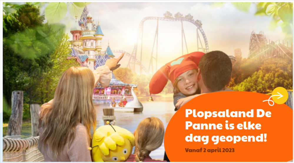 Plopsaland De Panne Kortingscodes ️ korting 47% ️ voor België • September 2024