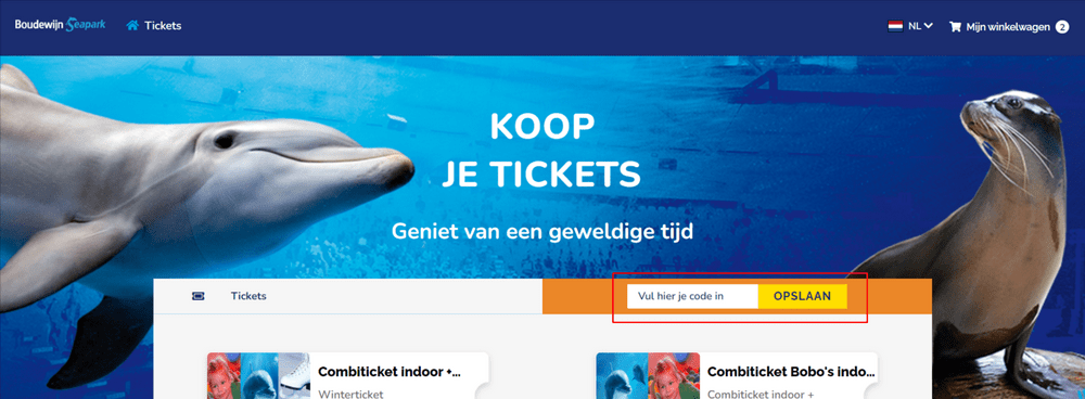 Boudewijn Seapark Kortingscodes ️ korting 47% ️ voor België • September ...