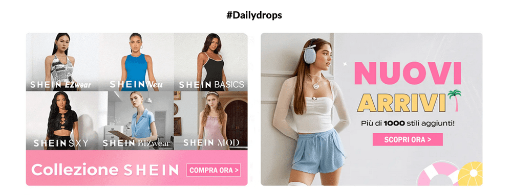 Codici Sconto SHEIN: 20% senza spesa minima ️ Coupon per novembre 2024